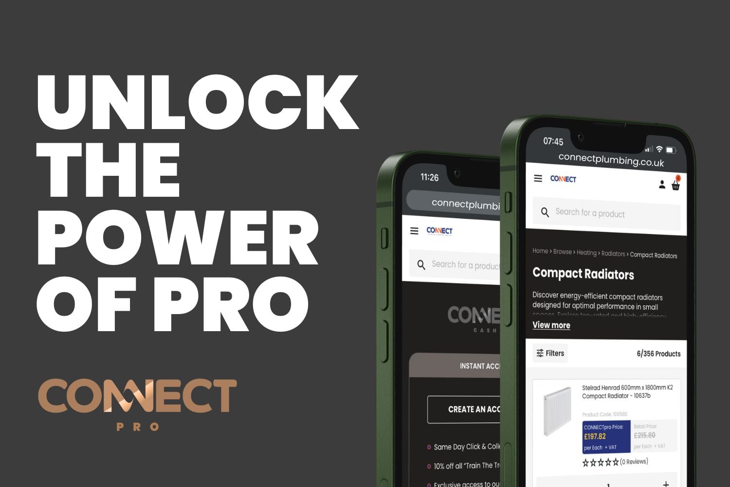 Unlock Exclusive Benefits with CONNECTpro